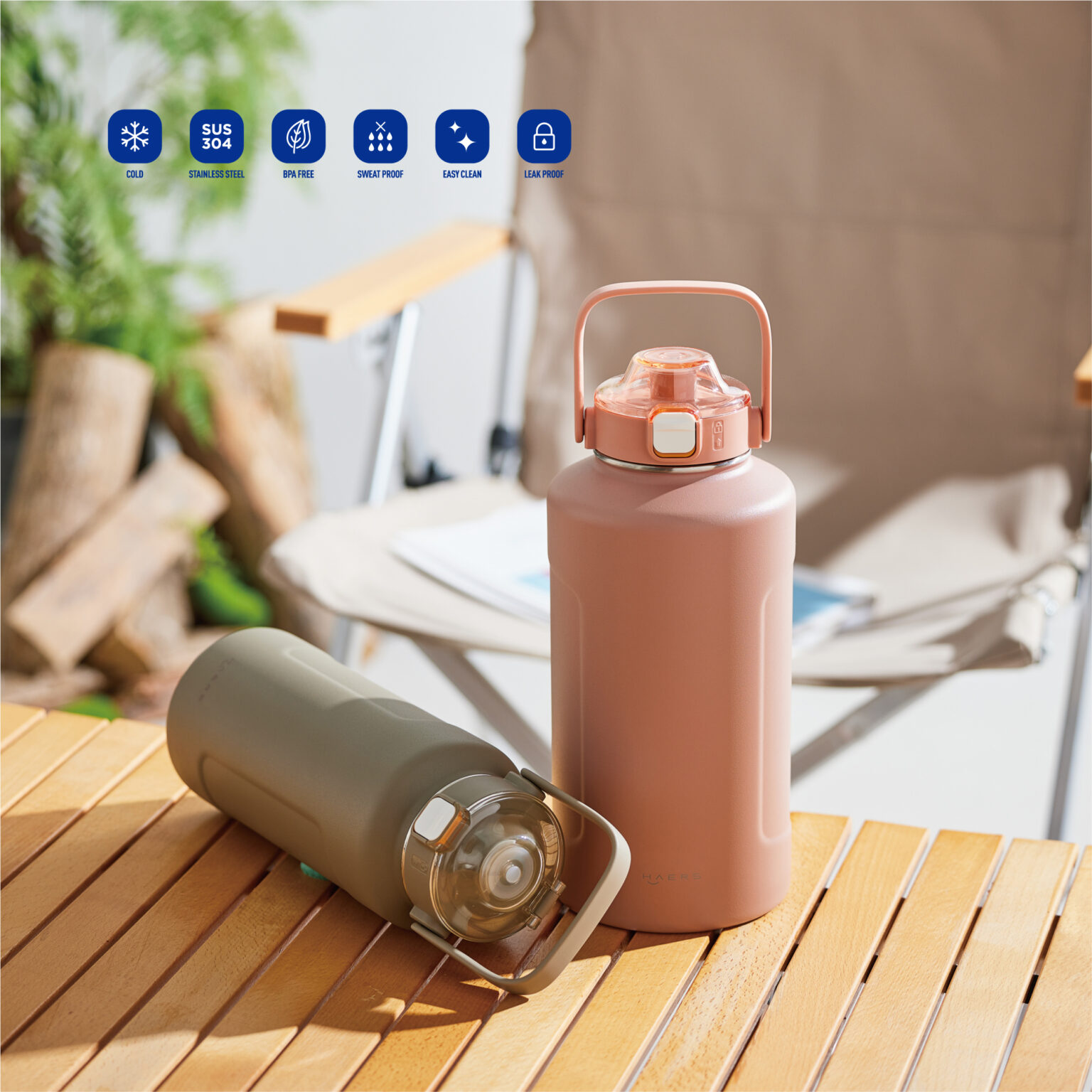 Custom Sports Water Bottle and Wholesale - Haers Drinkware